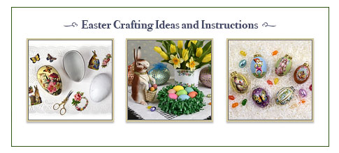 Easter Shop: Old-Fashioned Easter Decorations, Eggs and Ornaments - D ...