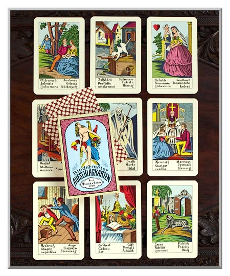 Halloween Shop: Gypsy Witch Fortune Telling Playing Cards - D. Blumchen