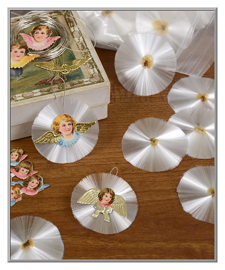 Craft Shop: Spun Glass Christmas Ornament Supplies from Germany - D ...